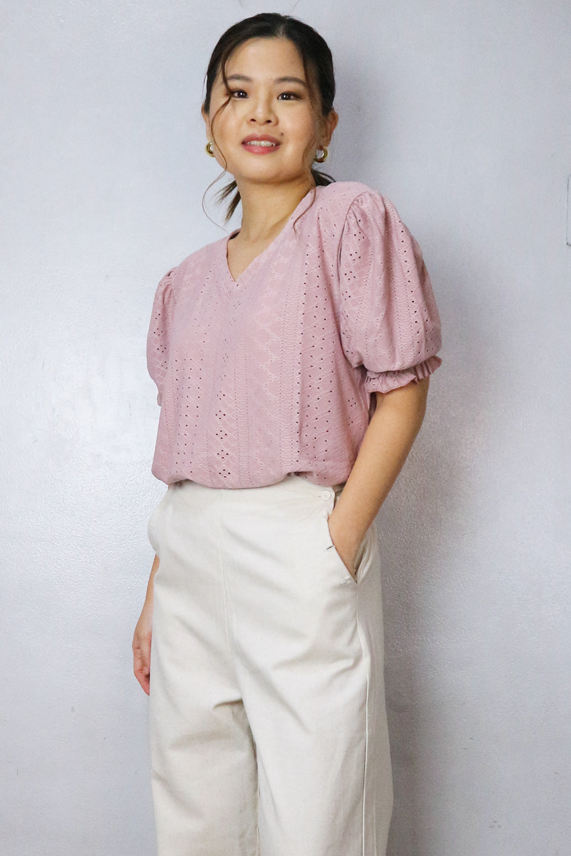 Dakota Eyelet Shirt – Toppicks Clothing